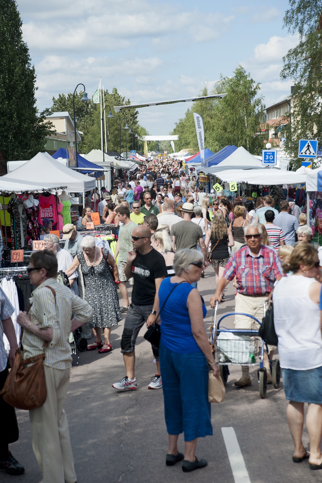 Traditionell fest med nya inslag