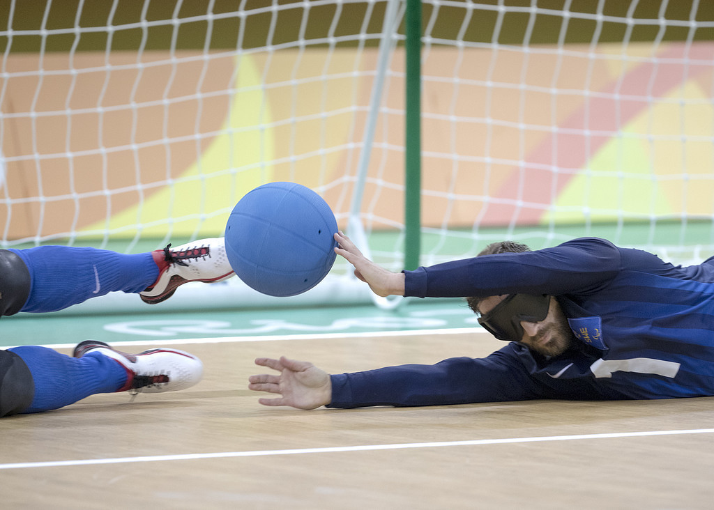 Dubbla förluster i goalball-VM