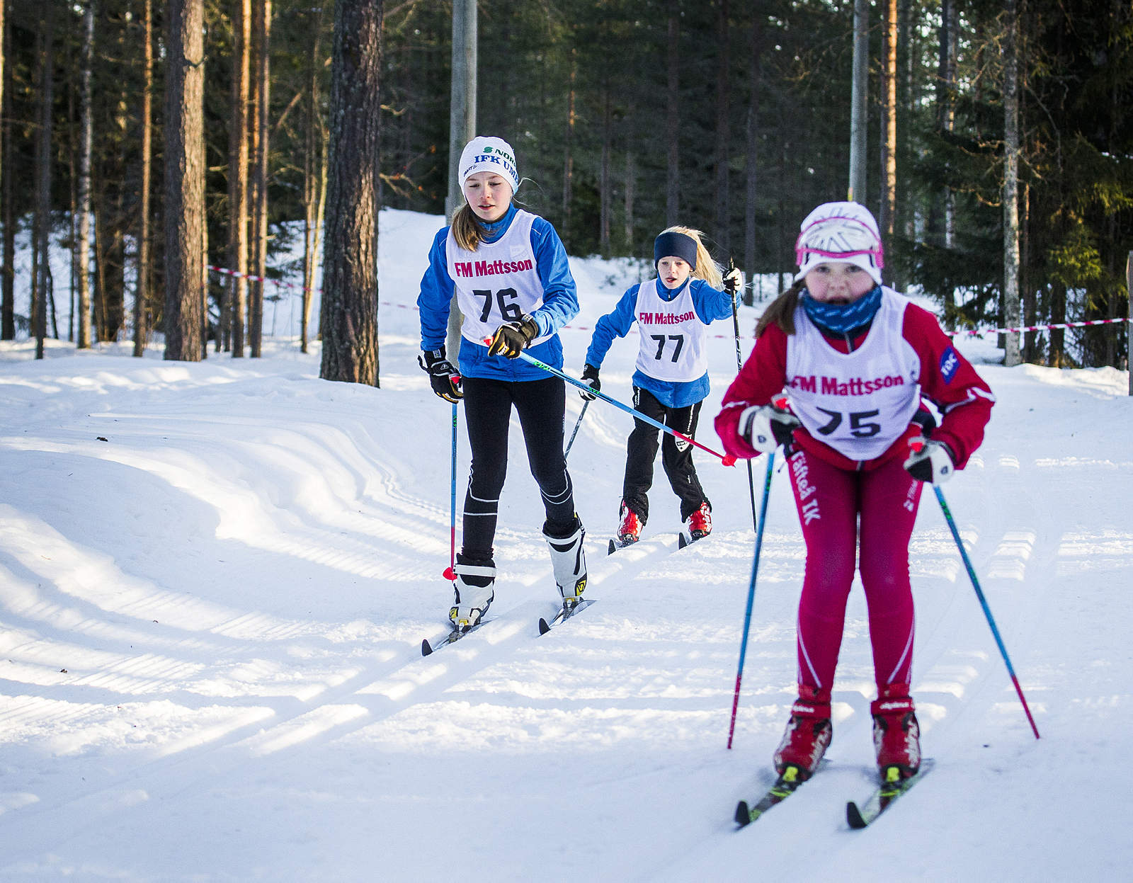 Bildspel: Full fart i Röbäck