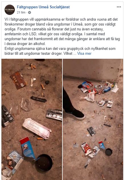 Fältarbetarna varnar för fler typer av droger: "Gör oss väldigt oroliga"