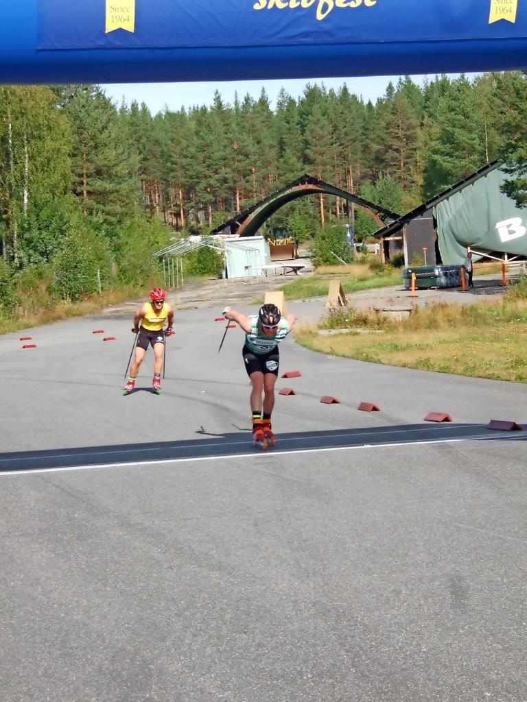 Full fart på hjul på Åmsele flygbas