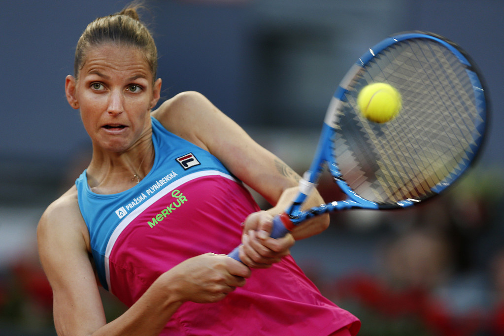 Pliskova gick lös på domarstolen