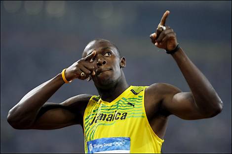 Världsrekord av Usain Bolt