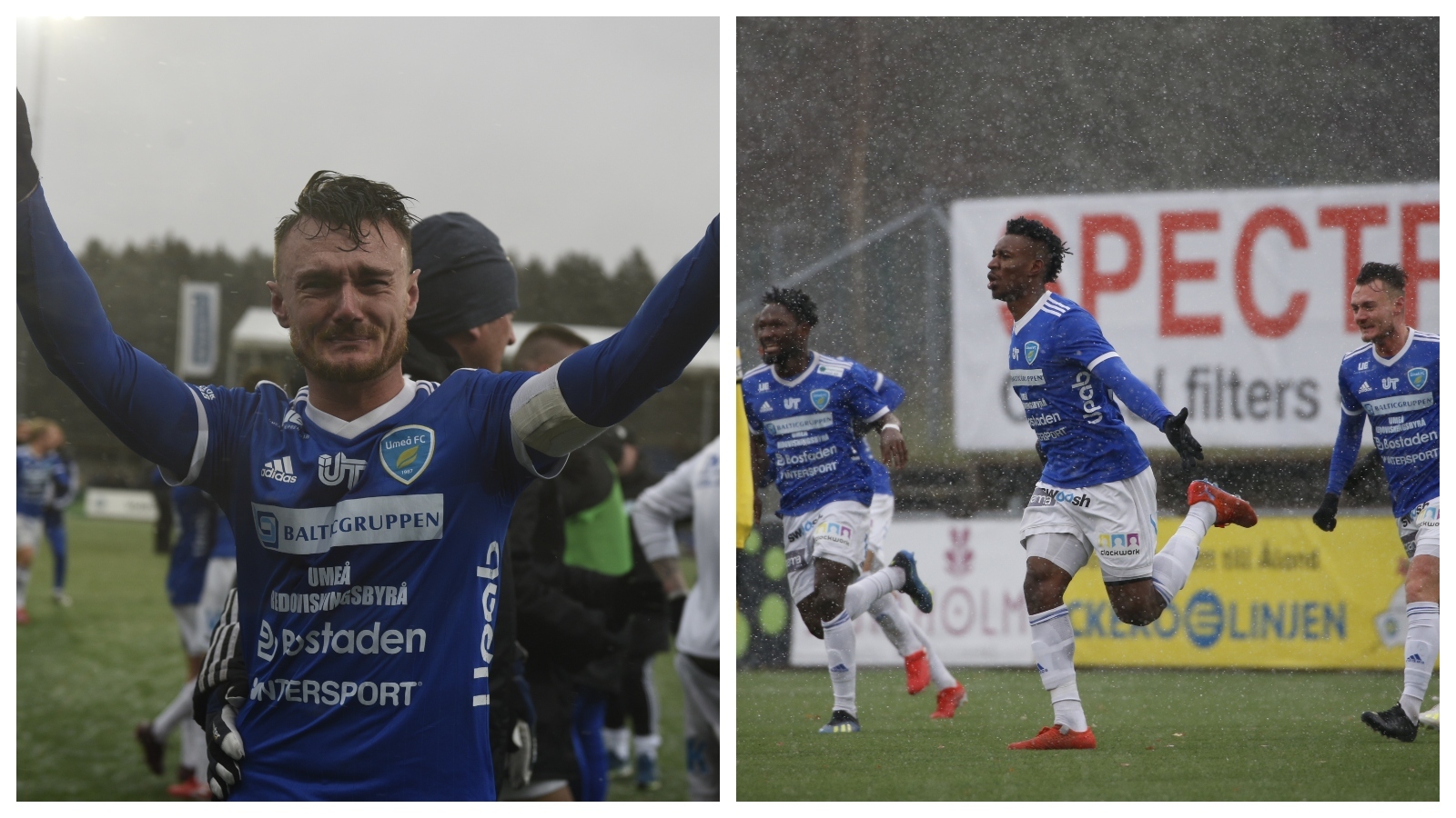 Isaac Boye dubbelfrälste Umeå FC