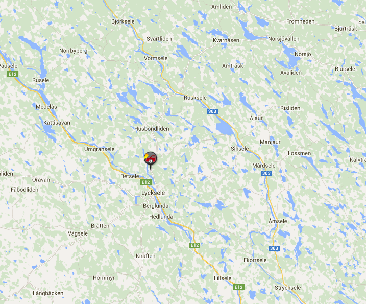 Bilolycka vid Ulriksdal