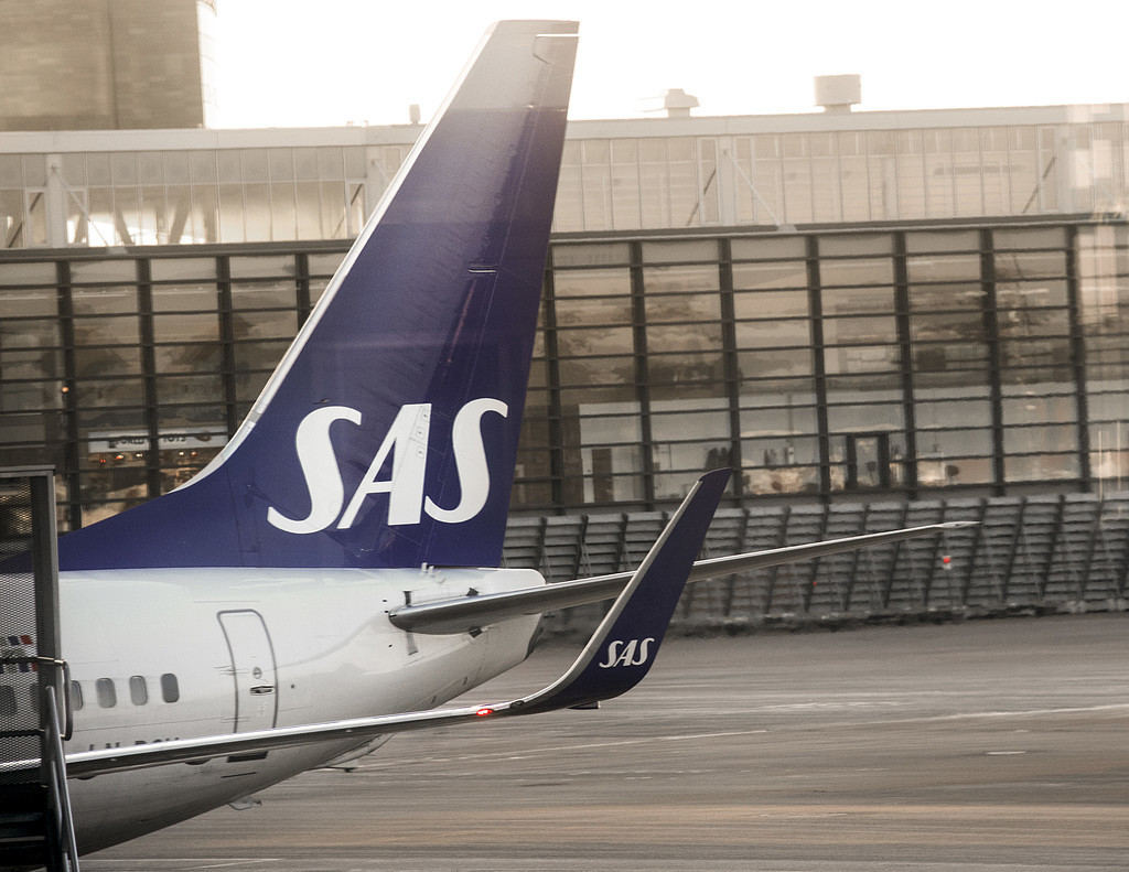 SAS-plan landade på grund av misstänkt läcka