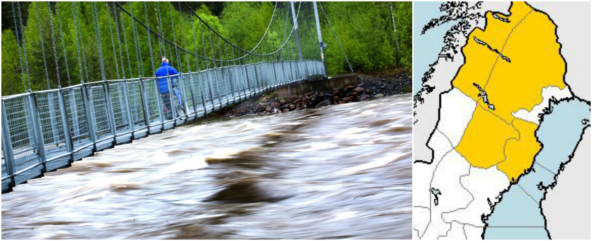 Varnar för högt vatten