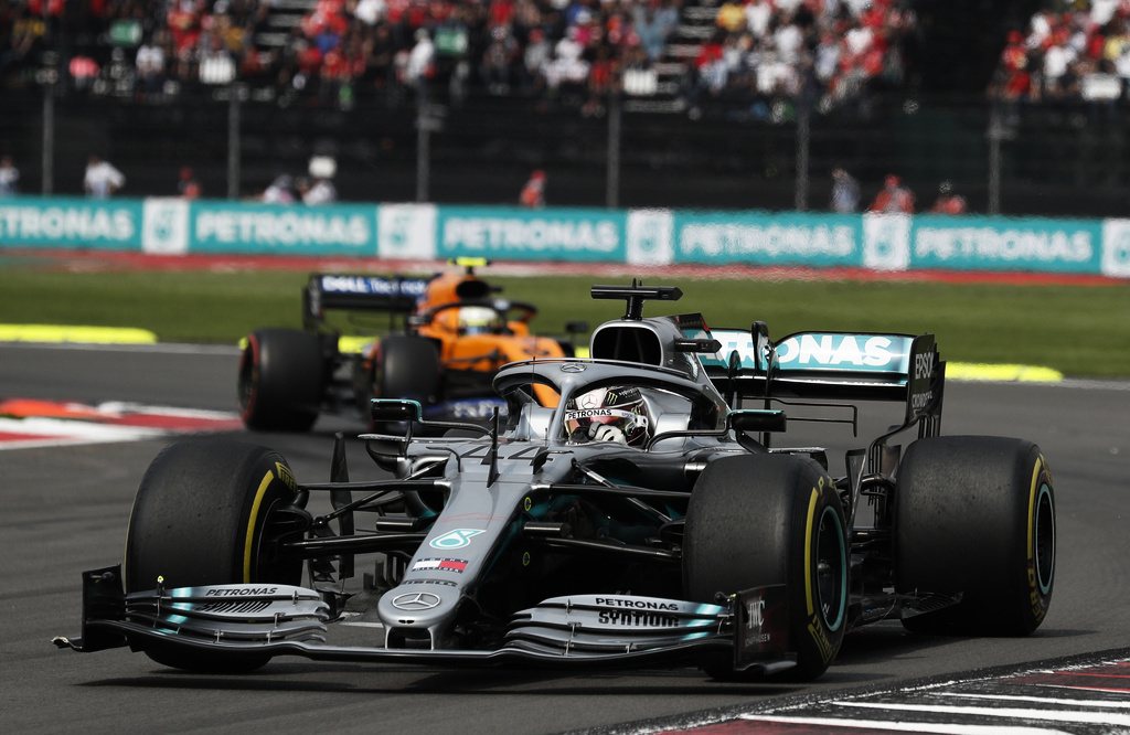 Hamilton fick inte fira VM-titeln i Mexiko