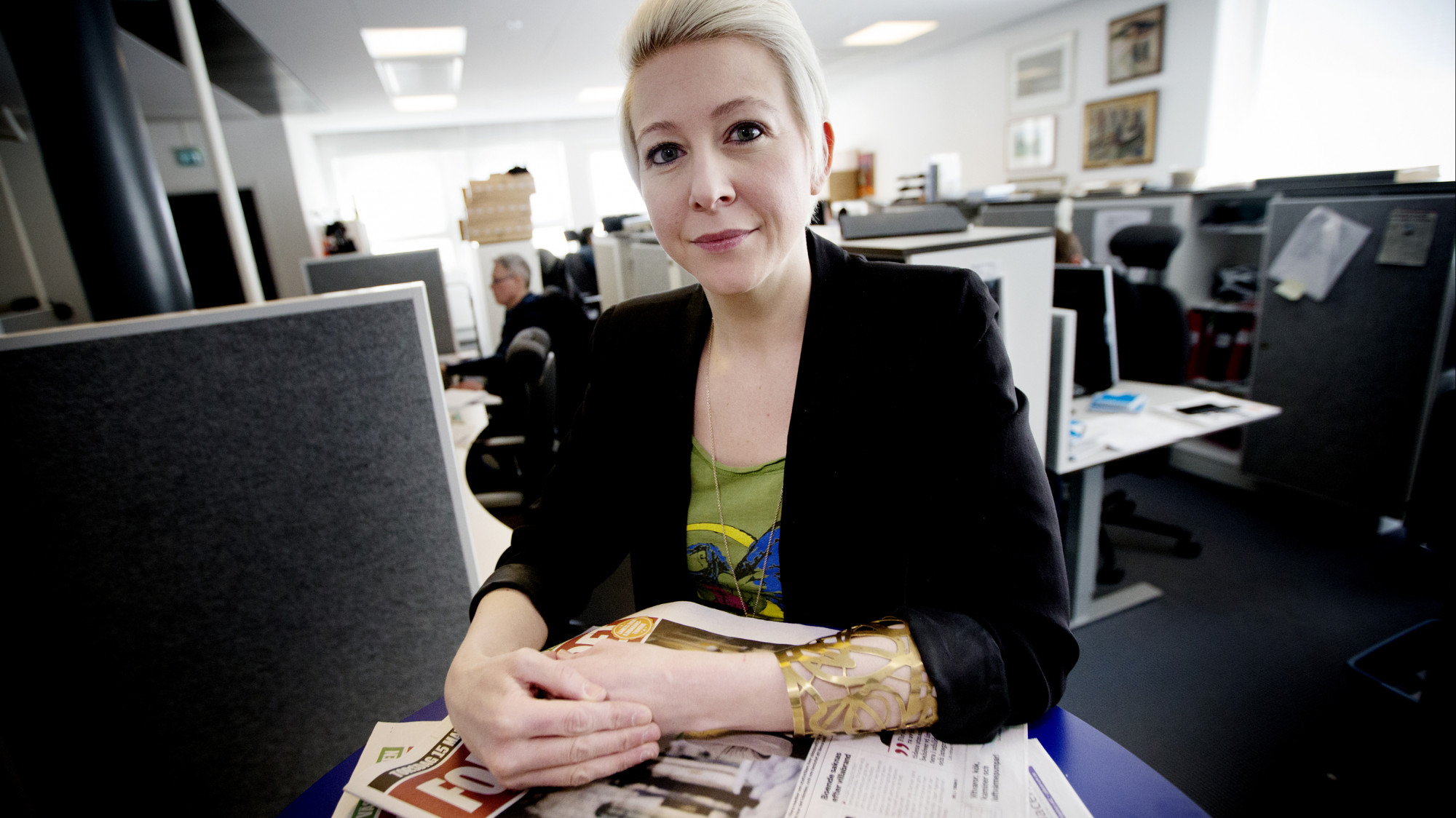 Anne tar sig an ordförandeskapet