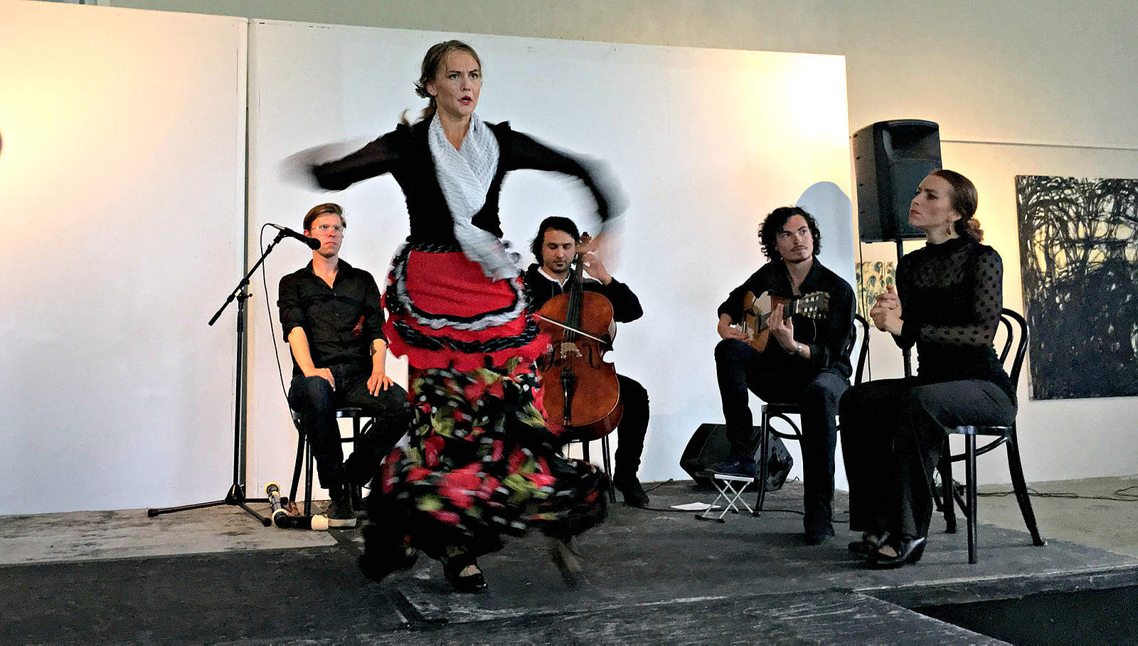 Livskraftens flamenco på skäret