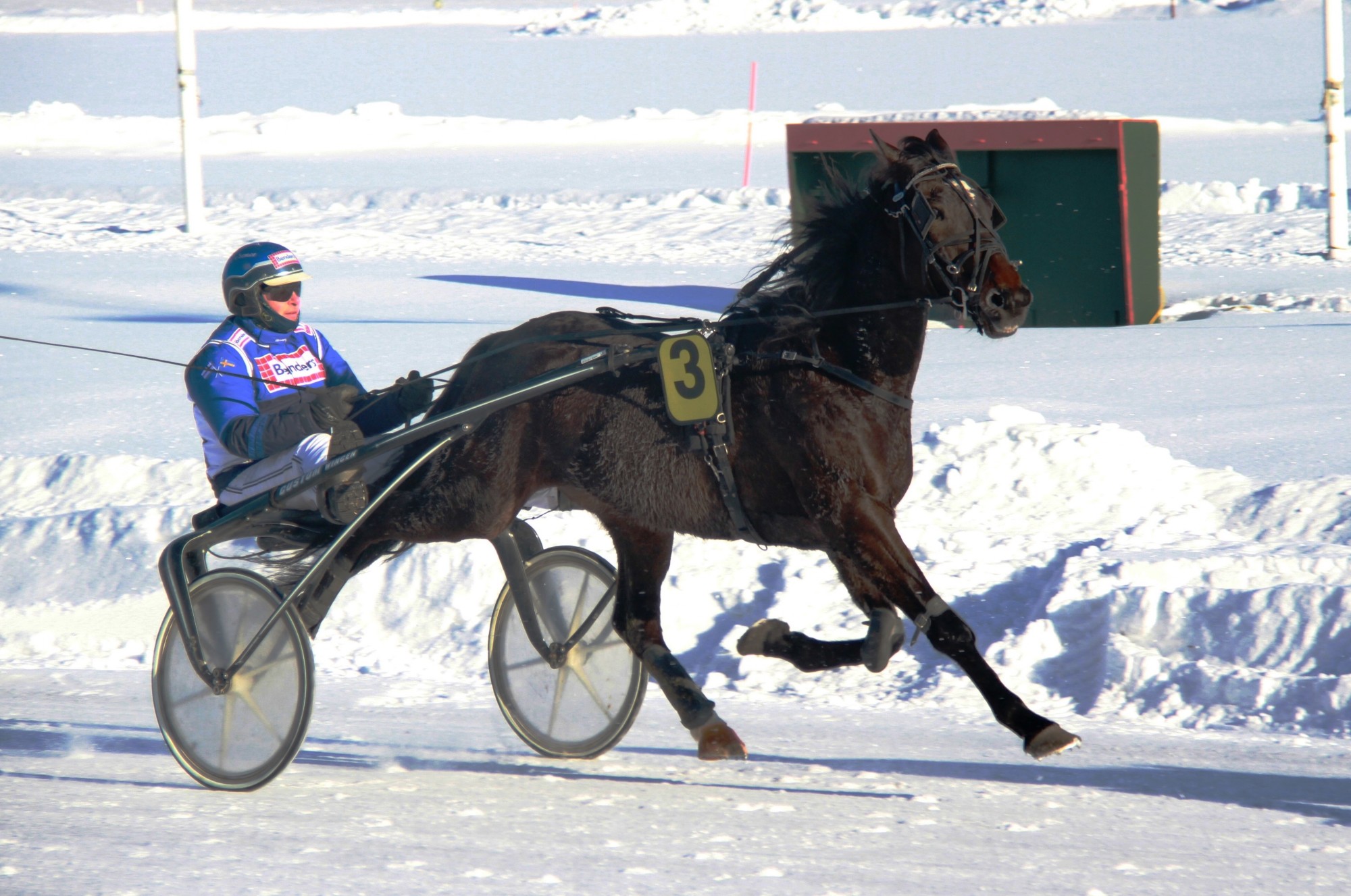 Dubbel efter målgalopp