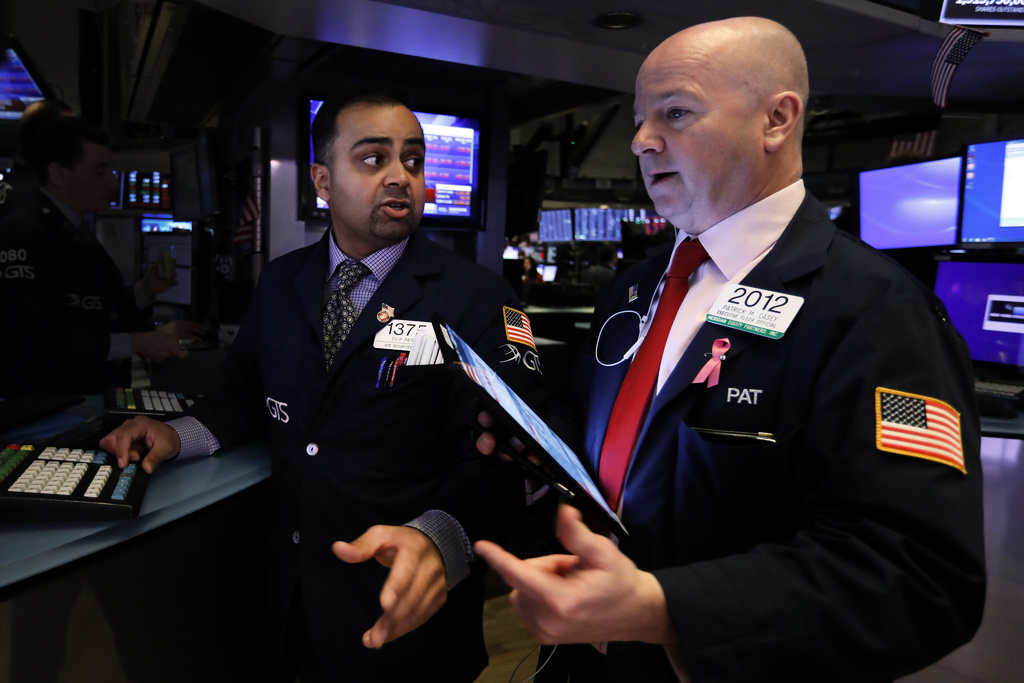 Blandad kompott på Wall Street