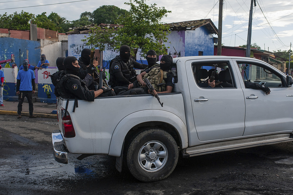 Oppositionens fäste föll i Nicaragua