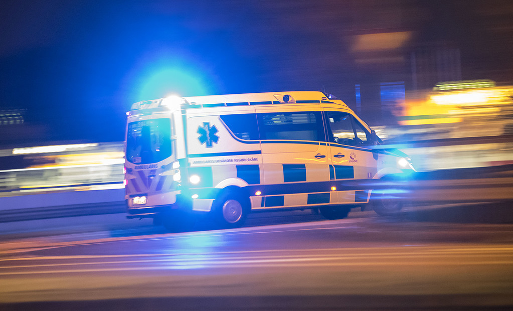 Man påkörd av lastbil utanför Ulricehamn