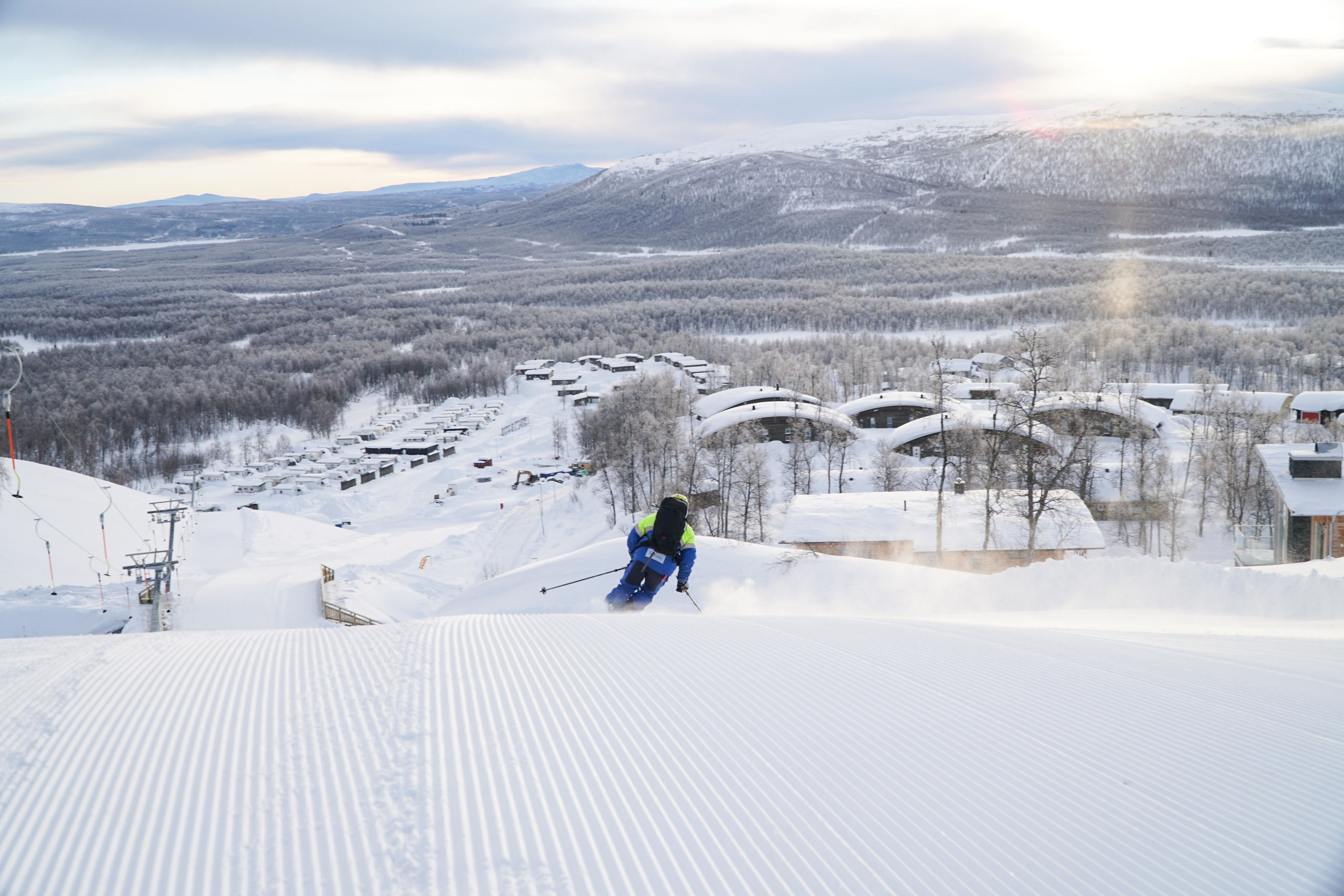 Ny lift öppnade i Hemavan