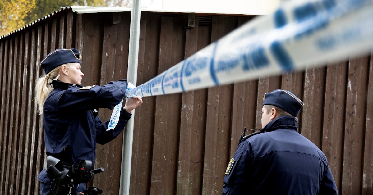 Misstänkte Mördaren På Haga Led Av Allvarlig Psykisk Störning