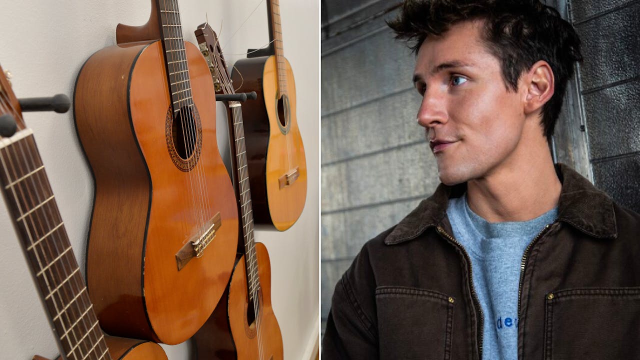 Umeåartisten: ”Verkligen inte bra på att spela gitarr”