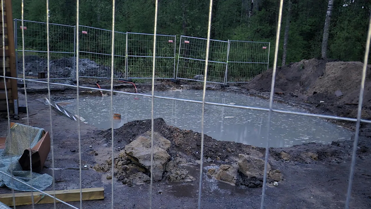 Cirka 150 hushåll blev utan vatten – igen