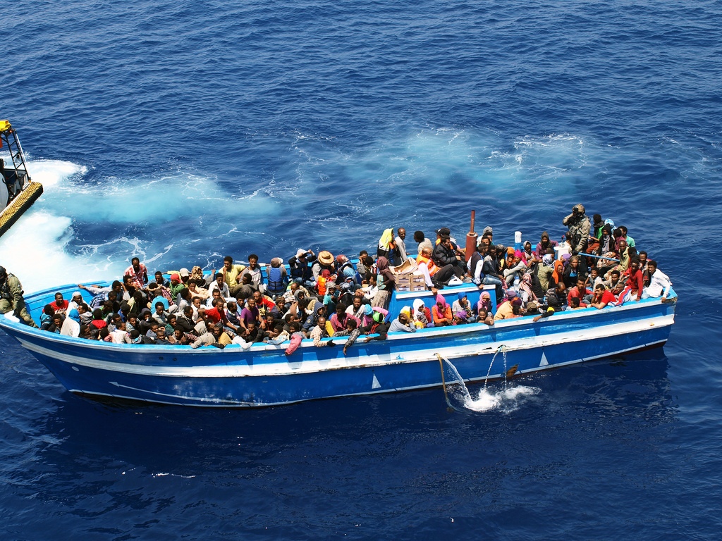 Färre korsar gränsen till EU