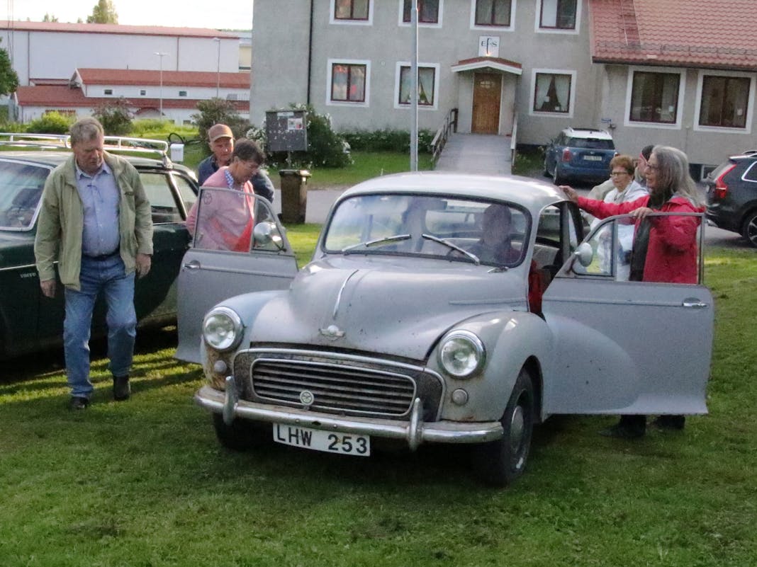 Gas och glass när veteranerna rullade in