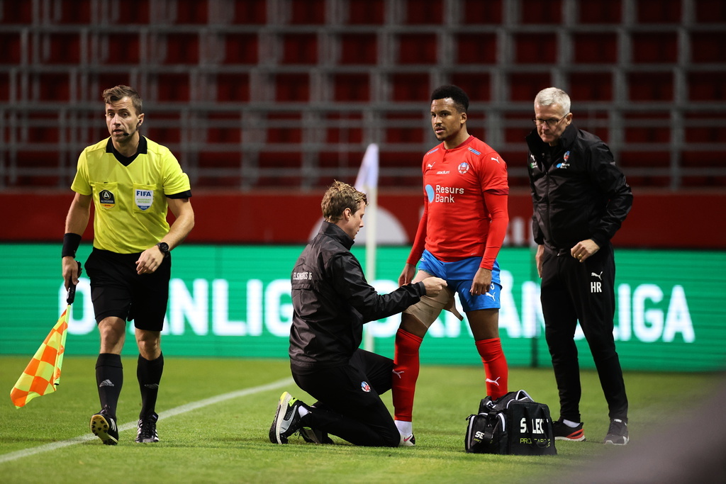 Olsson skadad – men snart tillbaka i HIF