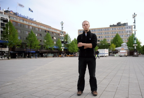 Skelleftebor mot nazism går från nätet till torget