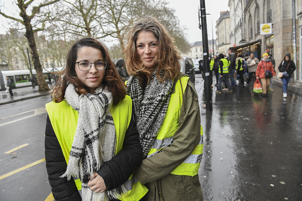 Protestsympatisör: De talar till regeringen