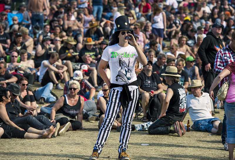Soligt på Sweden Rock