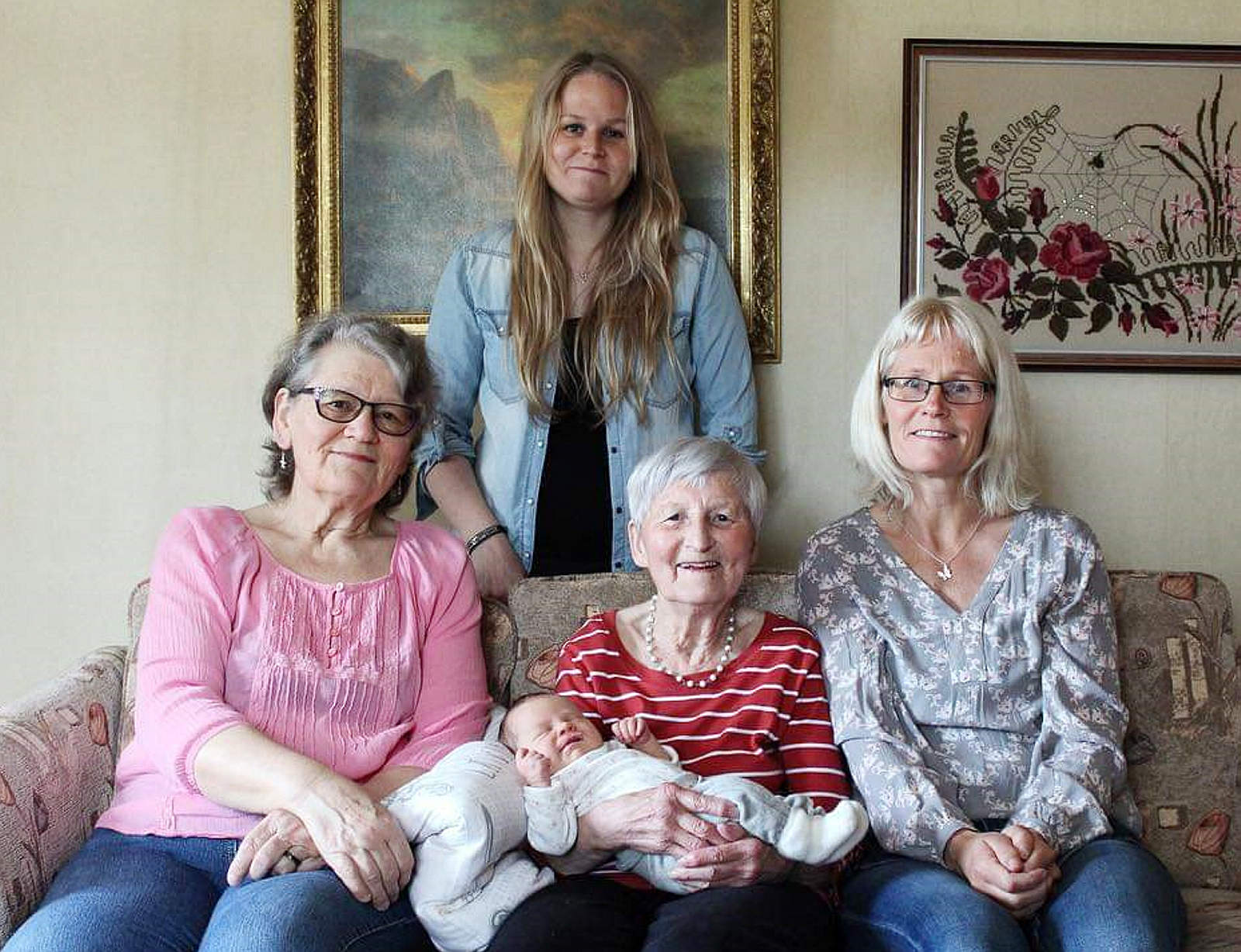 Fem generationer