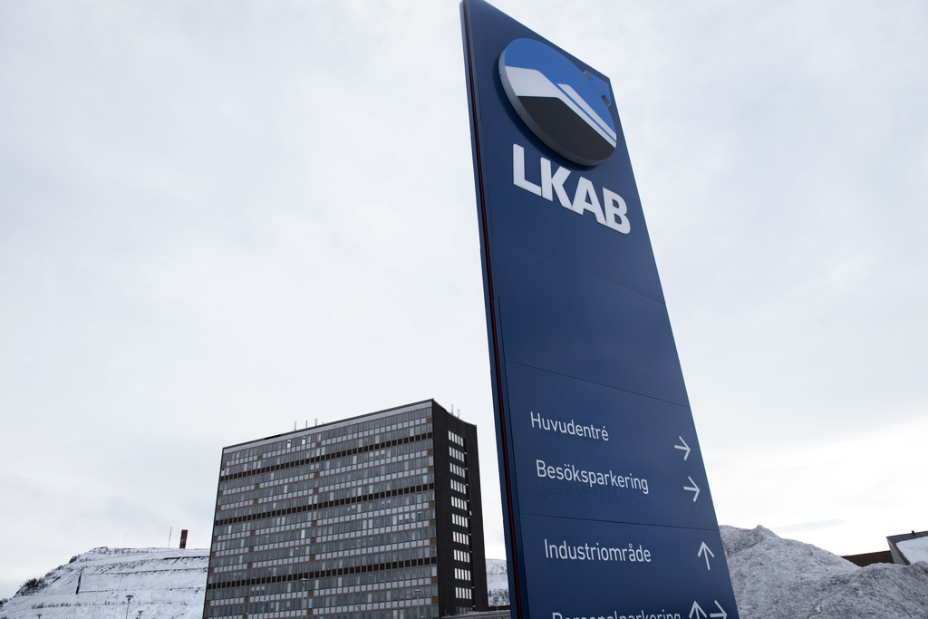 Brand i LKAB:s gruva i Kiruna