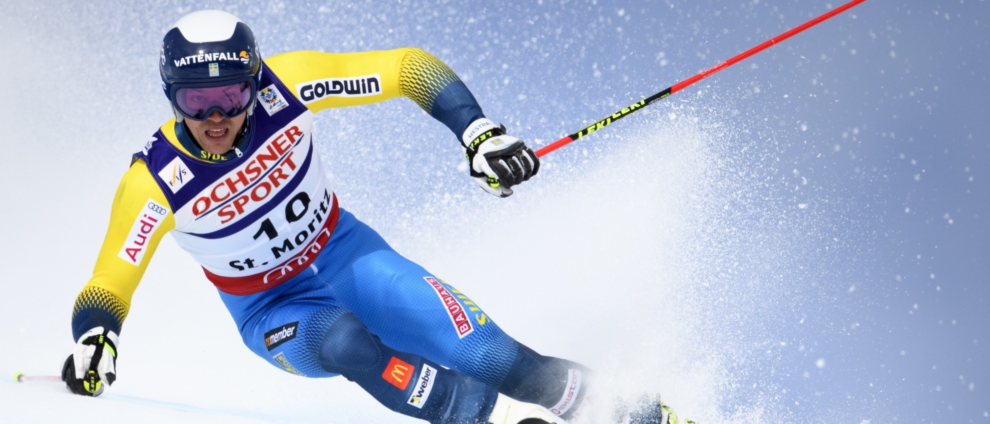 Live: Följ herrarnas slalom i S:t Moritz