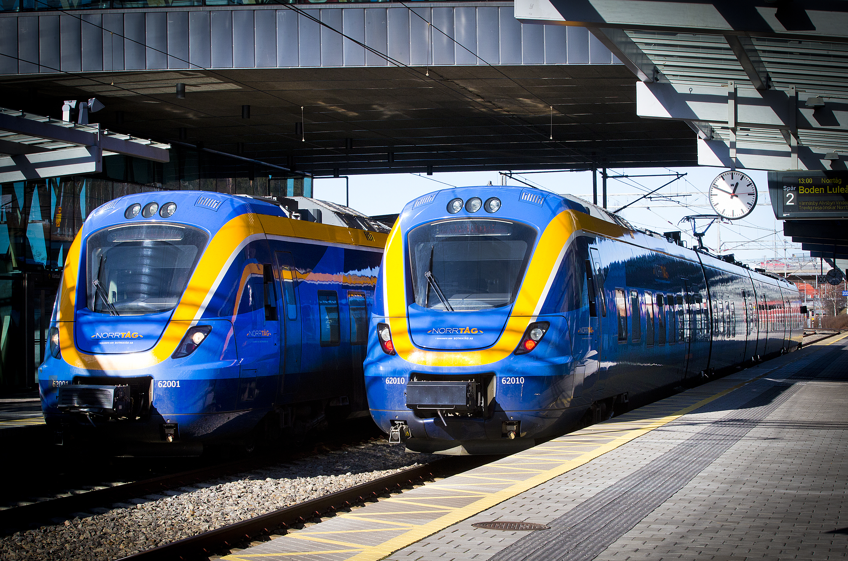 Kommunens val för Norrbotniabanan: Linje Syd
