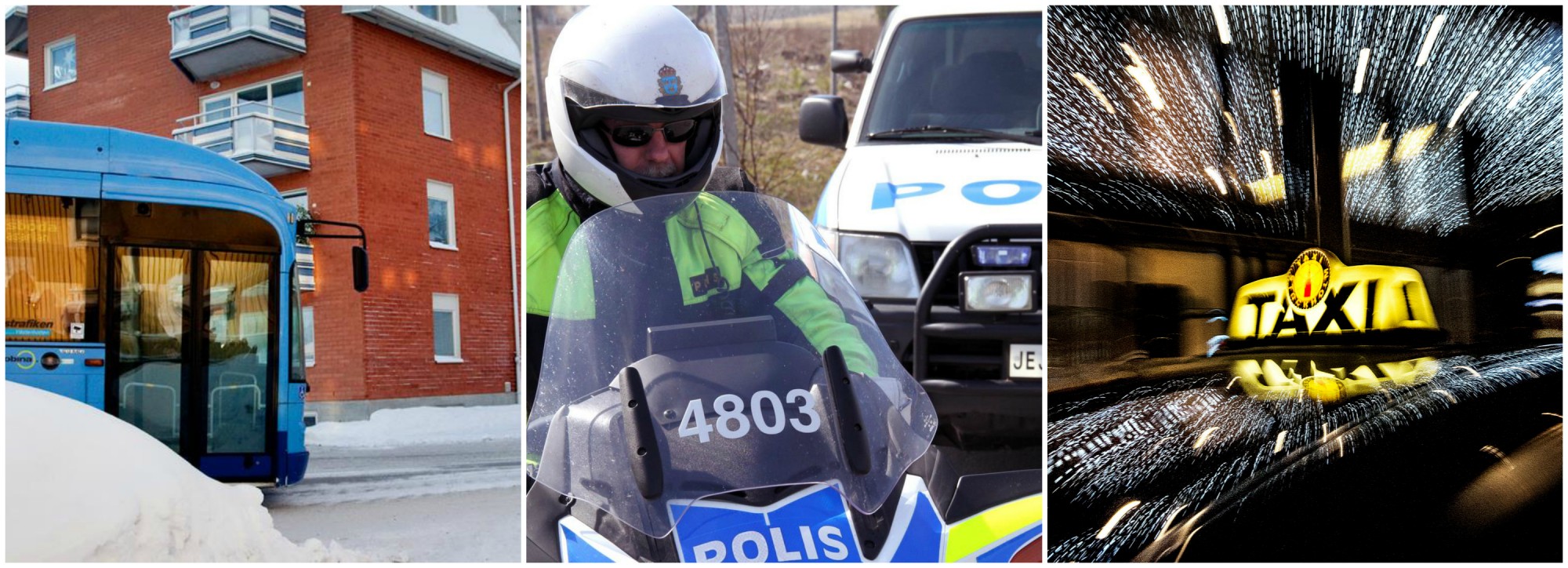 Nu ska taxi och tunga fordon kollas