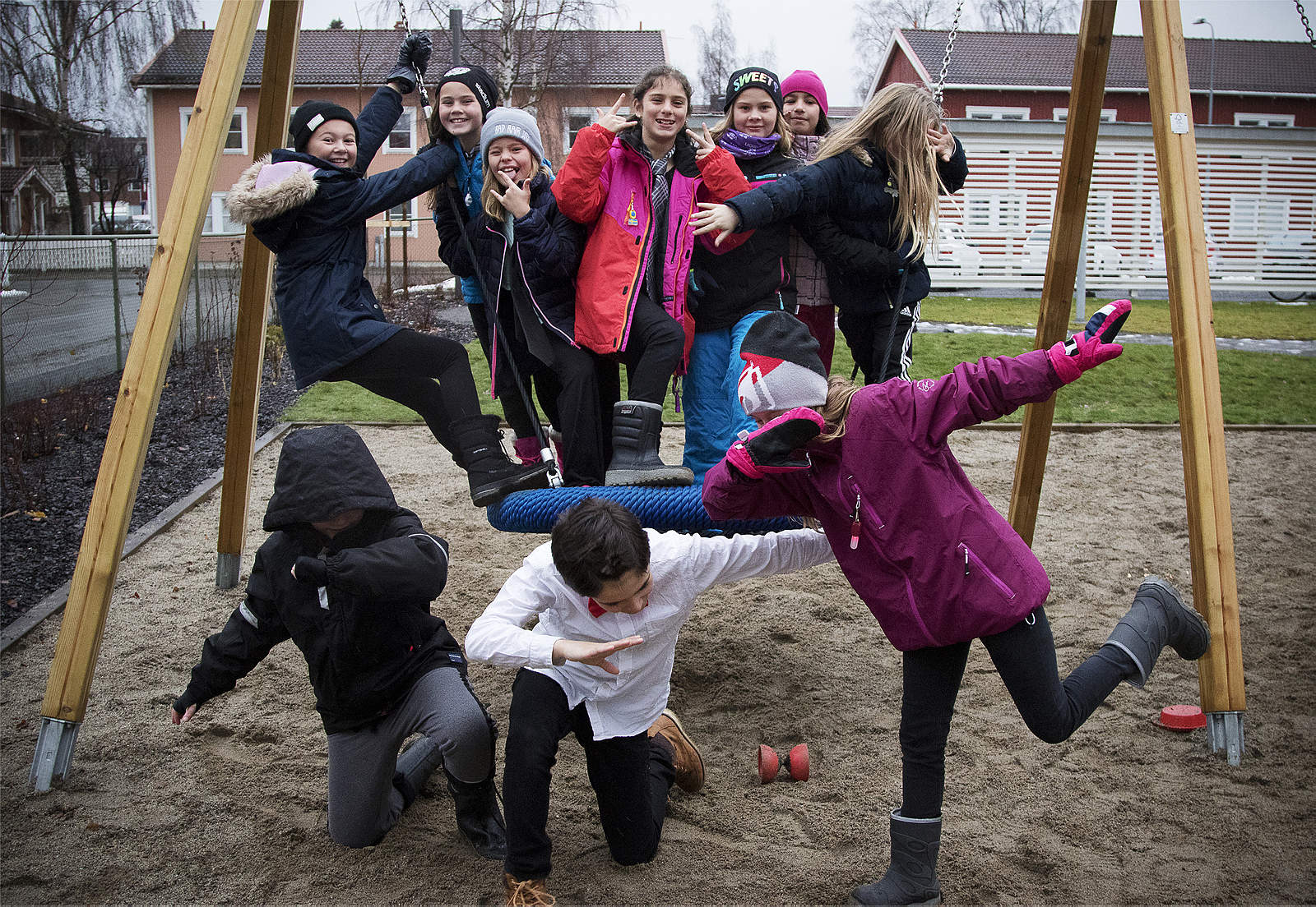 Eleverna fick planera sin egen skolgård