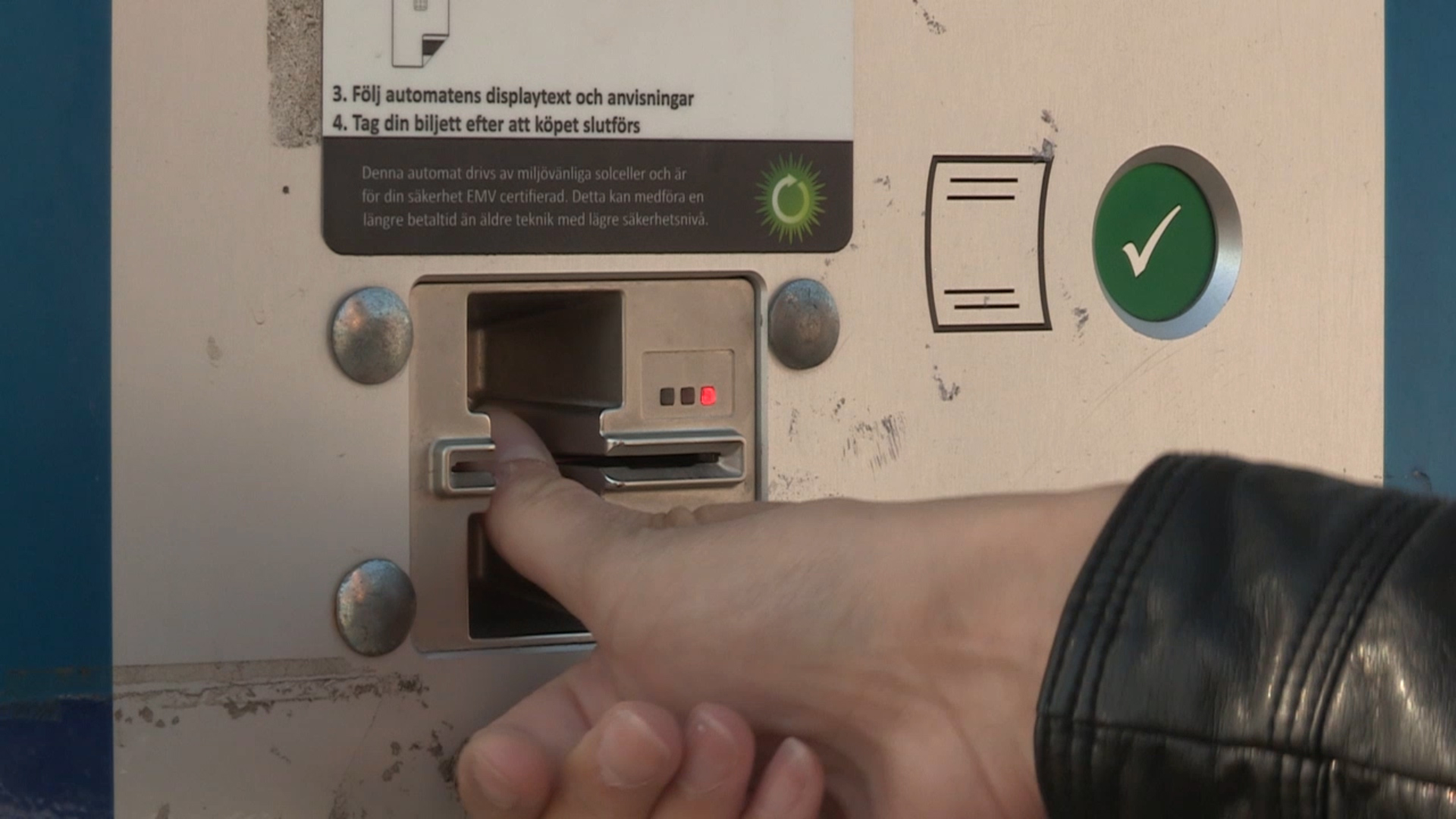Sega p-automaten i Umeå skapar irritation