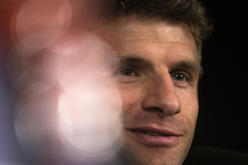 Thomas Müller trogen sitt Bayern München