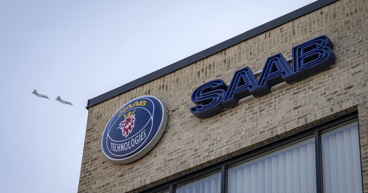 "Saab ingår i den upprustning som förvärrar klimatkrisen"