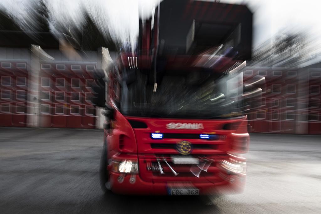 Lägenhetsbrand i Kalix – två till sjukhus