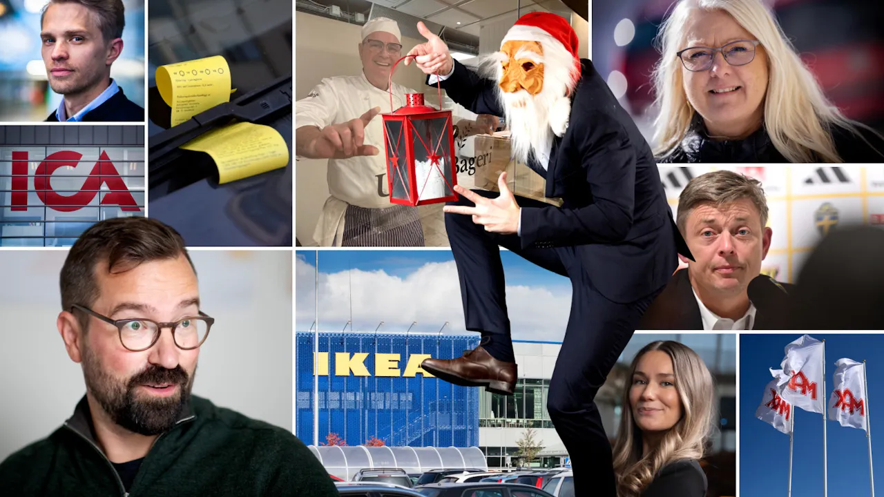 Affärslivs tomte delar ut klappar – ”Lika barn leka bäst”